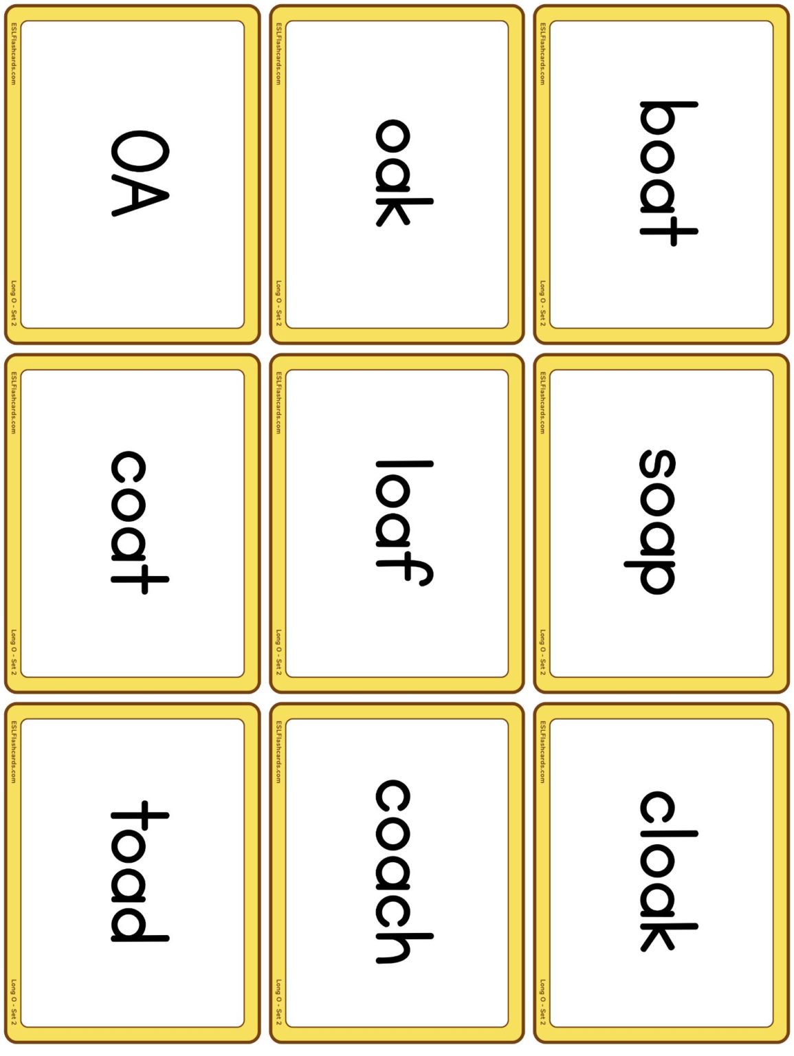 Phonics Cards – ESL Flashcards
