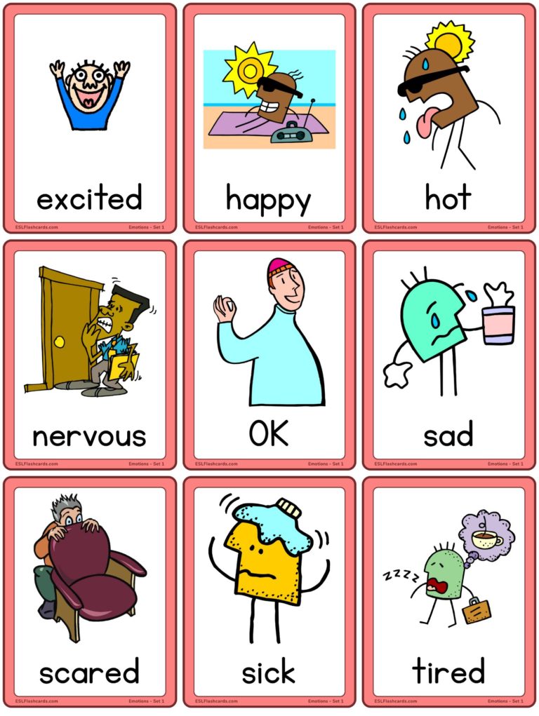 verbs – ESL Flashcards