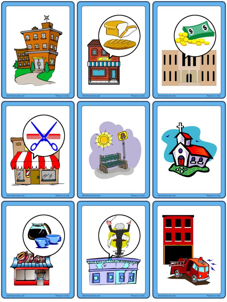 Household Objects – ESL Flashcards