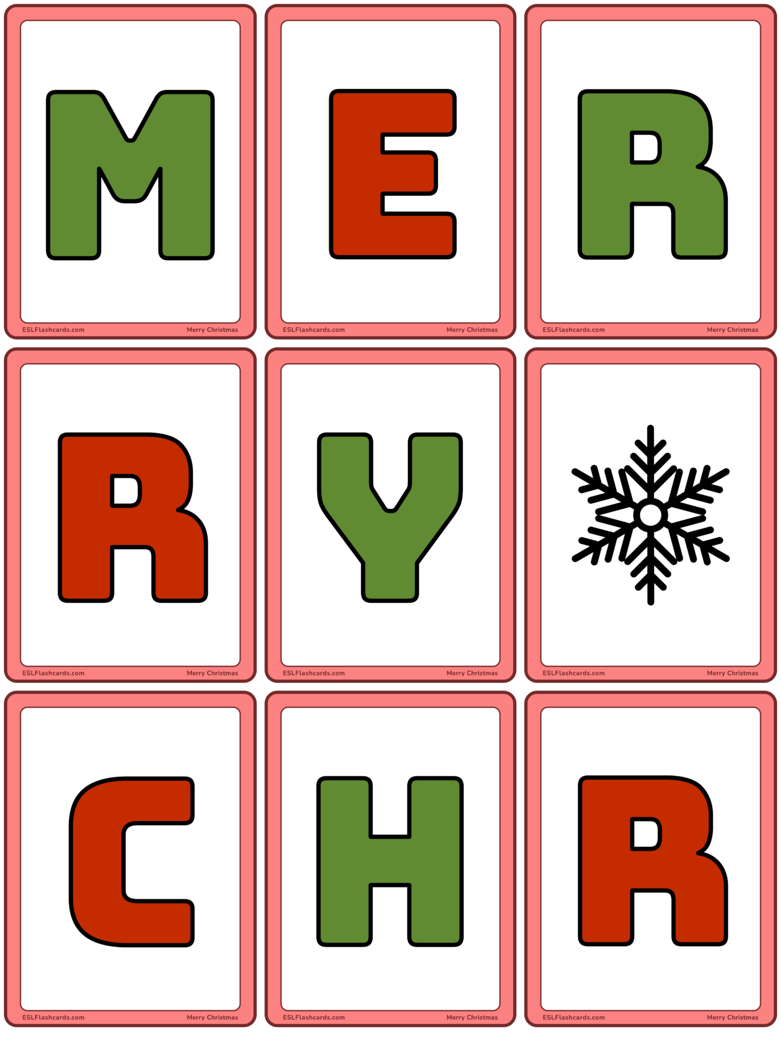 ESL Flashcards – Download free printable flashcards!