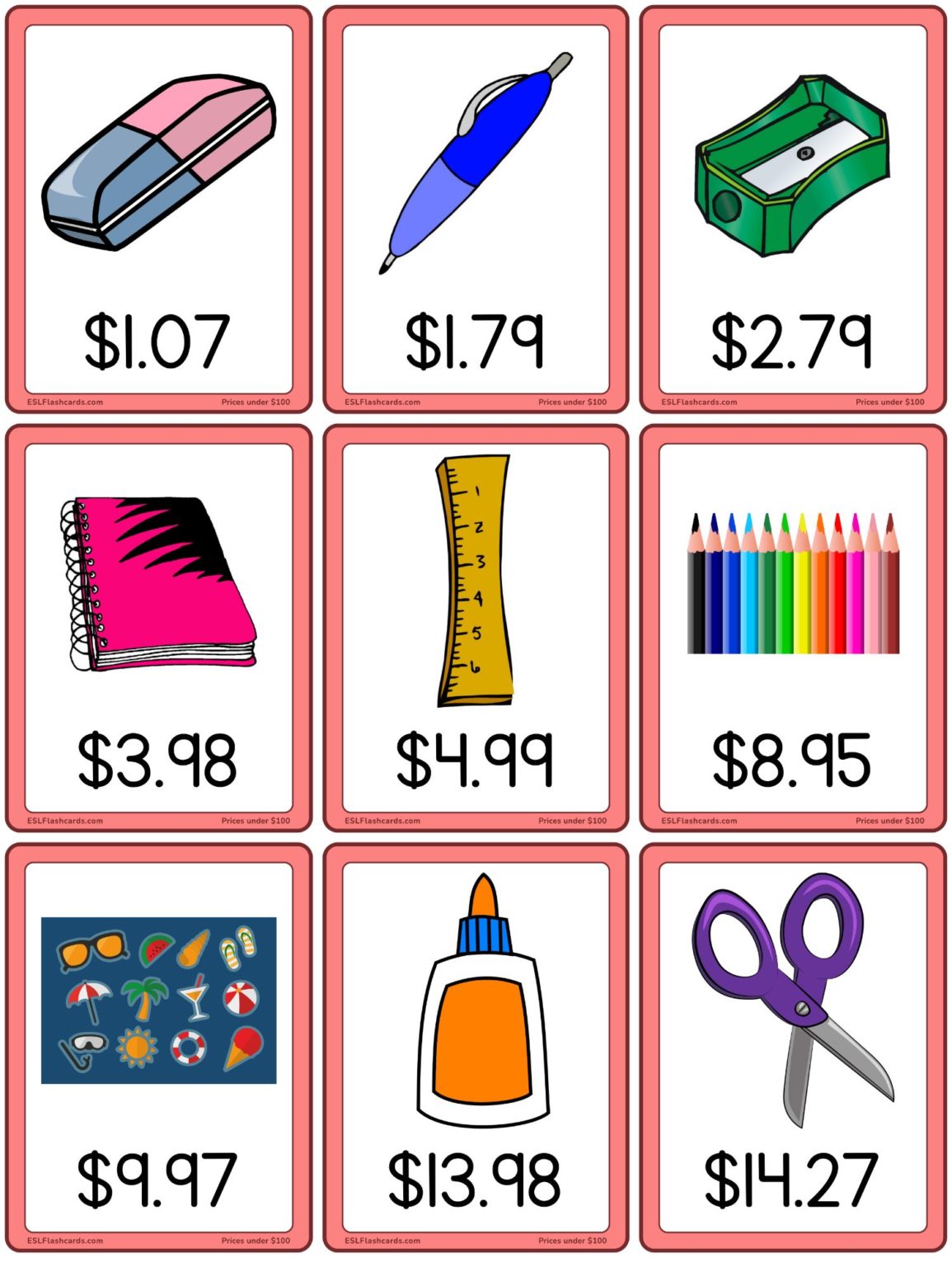 ESL Flashcards – Download free printable flashcards!